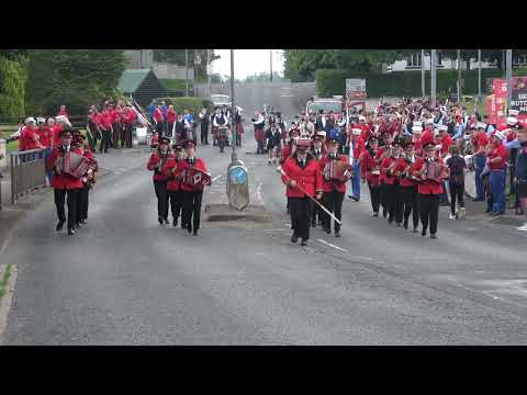 Ardess Accordion Band @ Sinclair Memorial Pipe Band Parade 2025 (5)