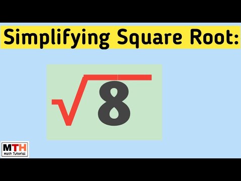 Square root of 8 | Root 8 | Value of √8