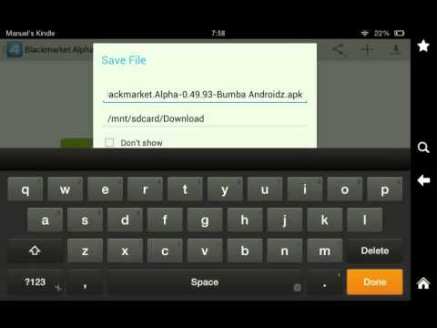 How-To Get Free Games/Apps On Kindle Fire HD 7