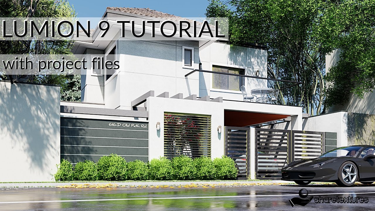 Lumion Exterior Tutorial 4