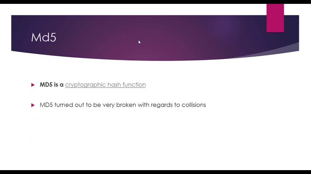 Cryptography in Java. 3.1 Hashing