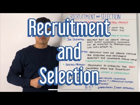 Recruitment and Selection - GCSE Business & A Level Business