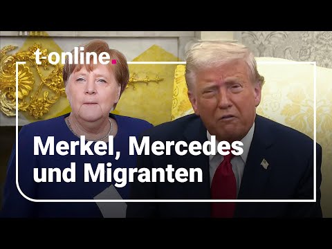 US-Präsident: Trump teilt gegen die EU aus – und stichelt gegen Merkel