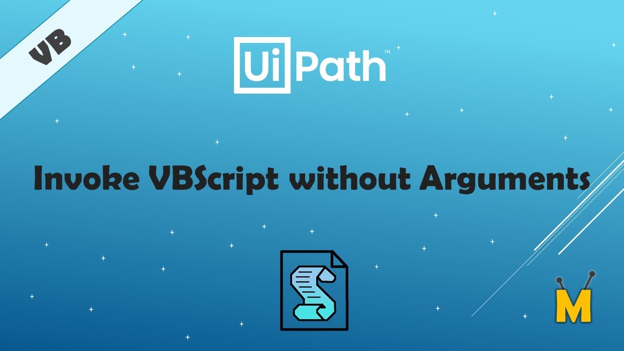 UiPath | Invoke VBScript Simple | How to invoke vbscript in UiPath | Add two numbers | Programming