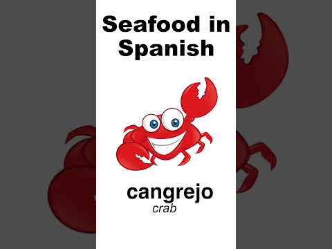 Seafood in Spanish - Spanish Lesson Online