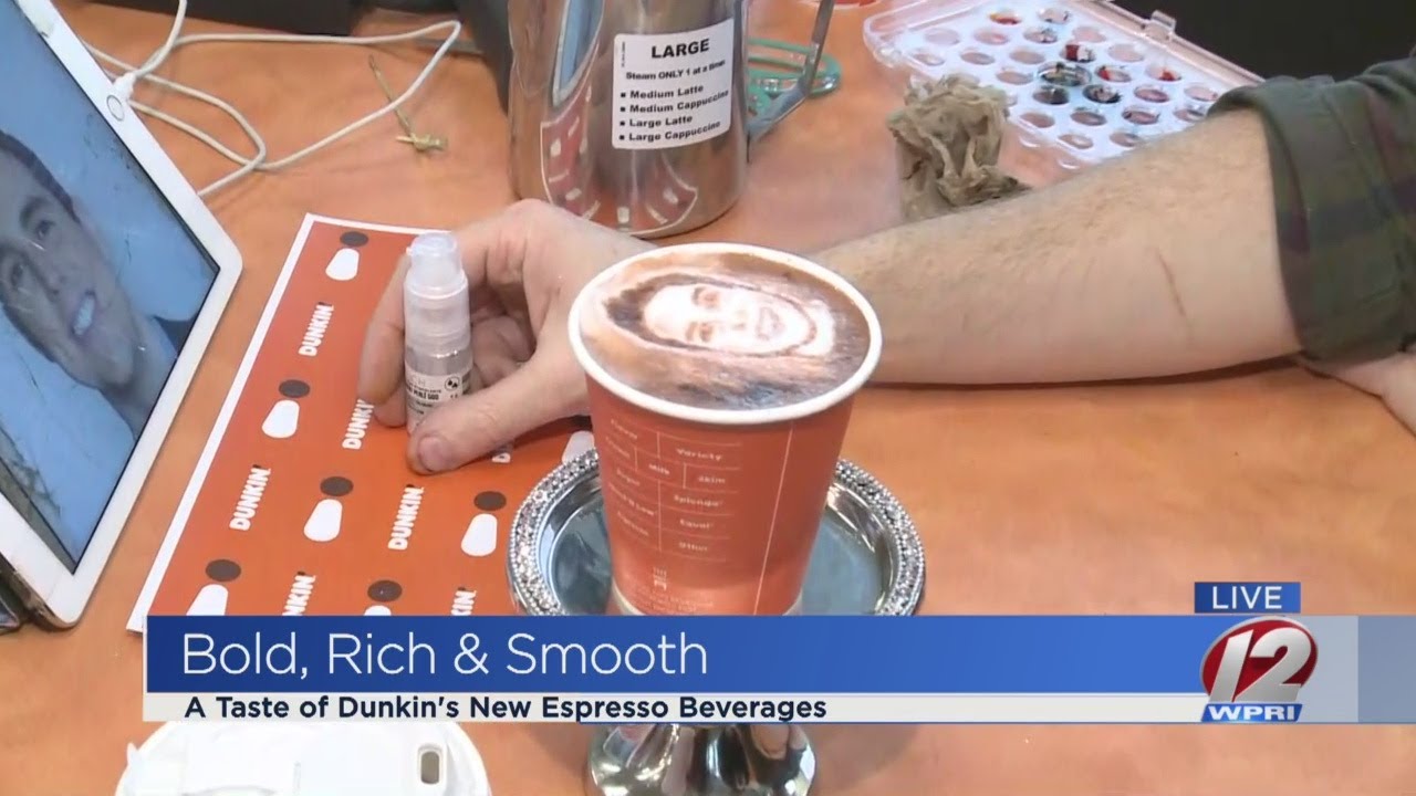 A Taste of Dunkin's New Espresso