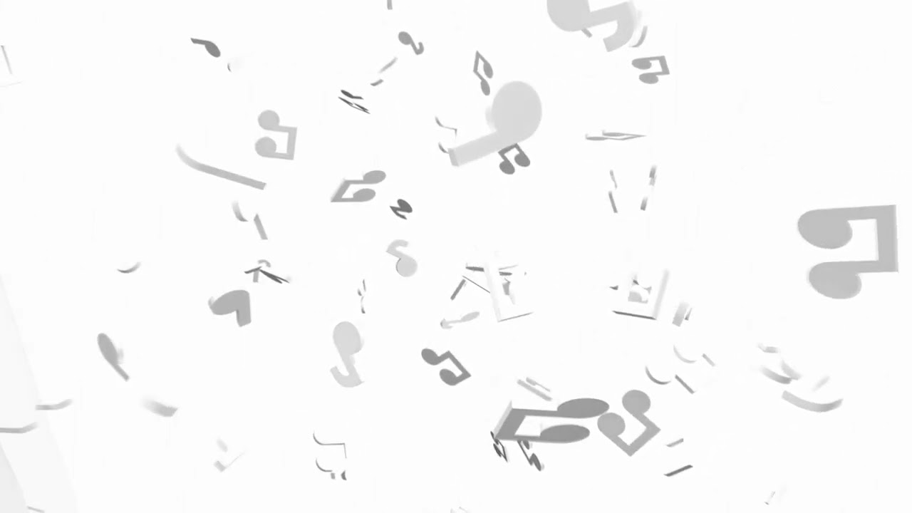Seamless Music Notes Free Background Videos, Motion Graphics, No Copyright | All Background Videos