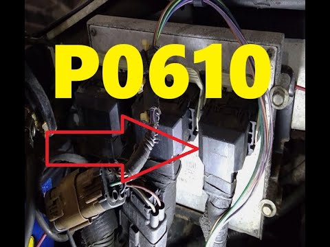 Causes and Fixes P0610 Code: Control Module Vehicle Options Error