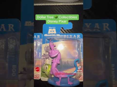 Dollar Tree ๐ณ Disney Pixar Collectibles #dollartreefinds #cherrizhaul #figurines @dollartree