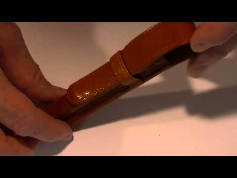 Aston Leather Single Pen Carying Case