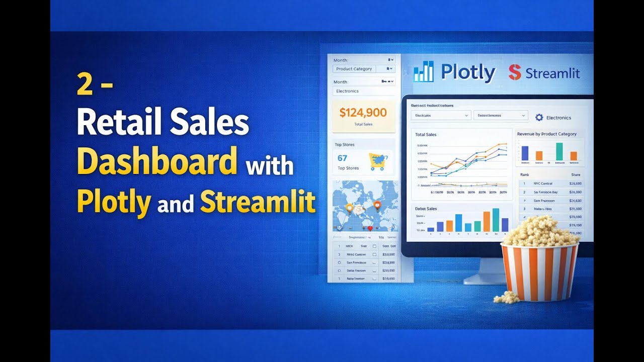 Building an Interactive Retail Sales Dashboard with Plotly and Streamlit in Python