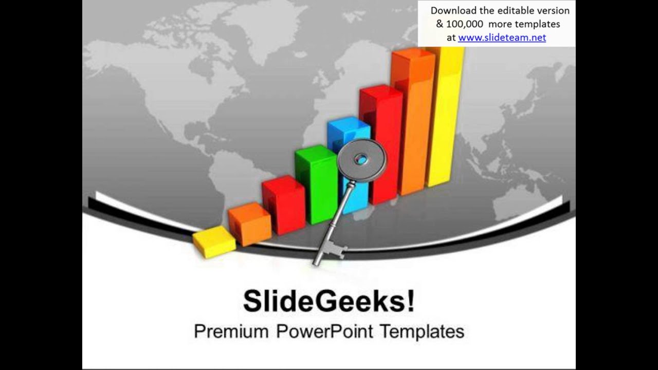 3d bar graph for business growth powerpoint templates ppt backgrounds for slides 0413