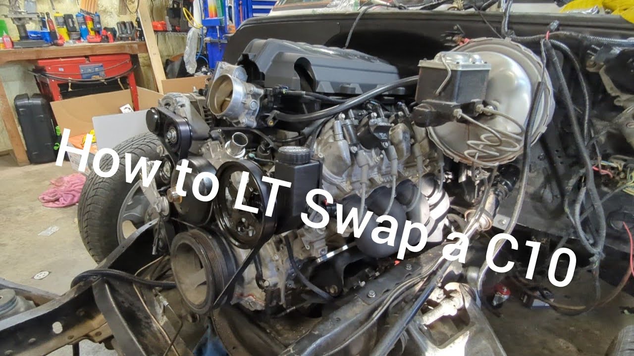 C10 LT engine install