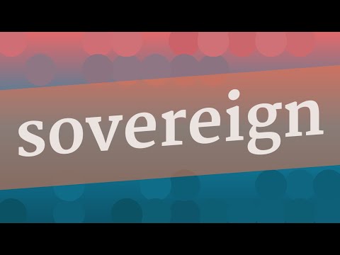 SOVEREIGN pronunciation • How to pronounce SOVEREIGN