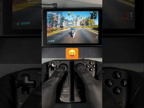 Nintendo and Valve...make it happen for #cyberpunk2077 ???? Switch Deck Pro! #switch #steamdeck #shorts