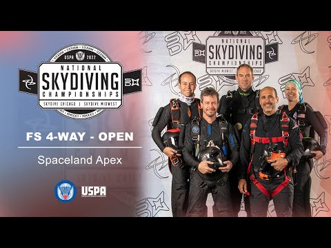 Spaceland Apex: 2022 USPA National Skydiving Championships, FS 4-way Open