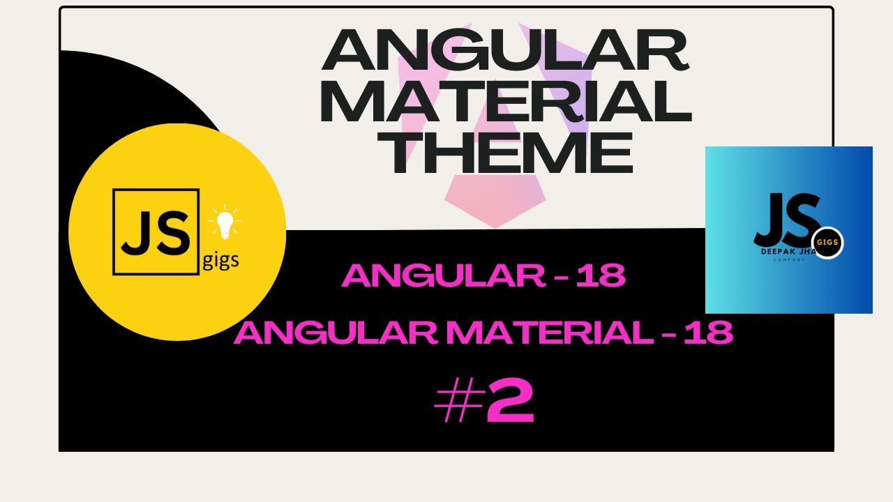 Dark and Light Theme with Angular Material 18