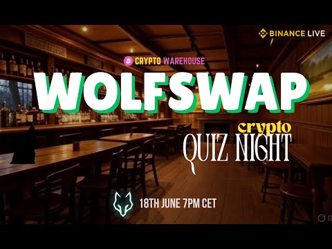 Crypto Pub Quiz Night: Wolfswap $MOON & Win Exciting Prizes!