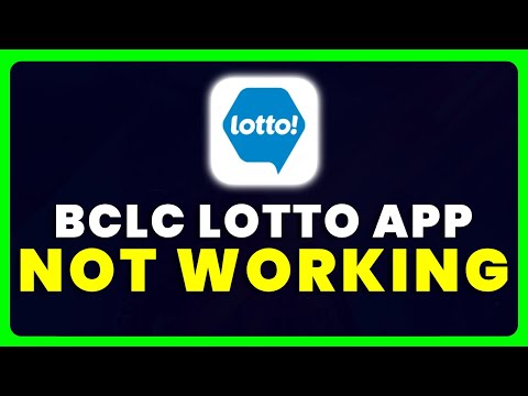 BCLC Lotto App Not Working: How to Fix British Columbia Lottery Corporation Lotto App Not Working