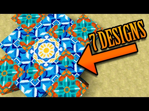 Minecraft: 7 Cool Designs w/ New Terracotta Blocks