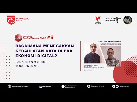 Regulasi Ekonomi Digital #3 : Bagaimana Menegakkan Kedaulatan Data di Era Ekonomi Digital