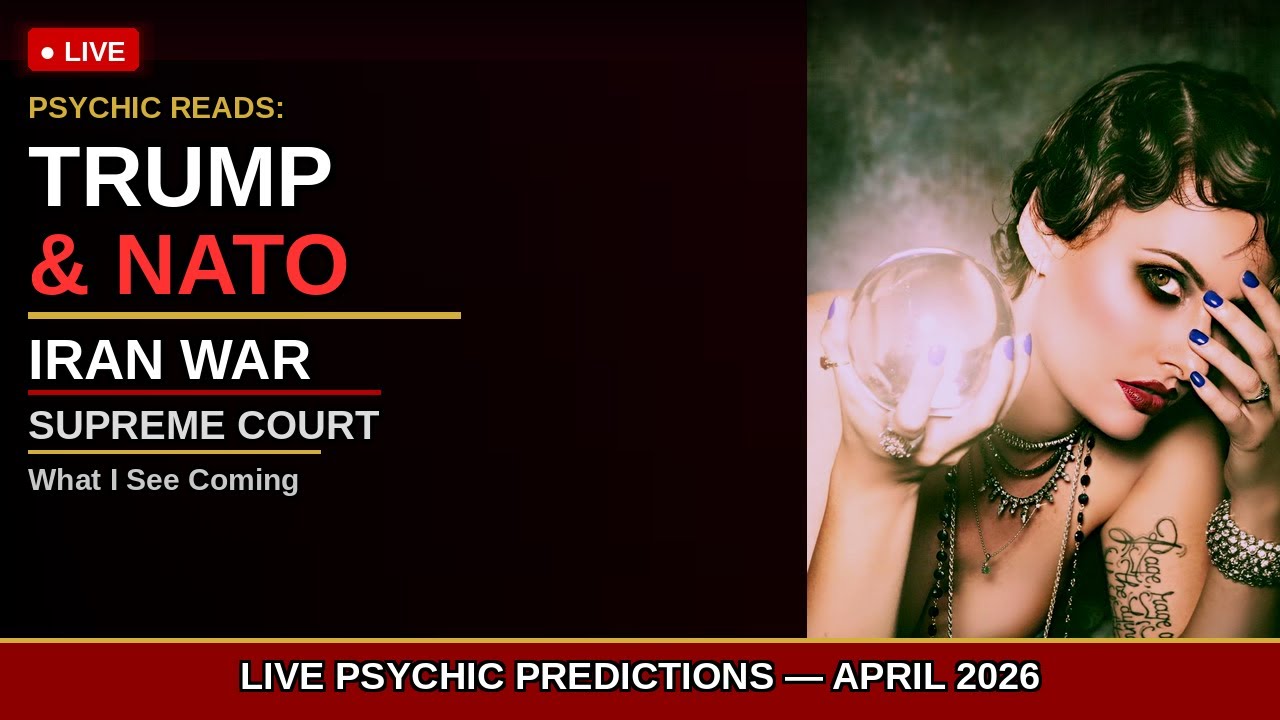 LIVE Psychic Predictions: PAM BONDI FIRED, Trump & NATO, Iran War, Supreme Court - What I See Coming