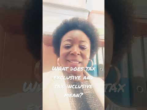 What Tax Exclusive on An Invoice Means #shorts