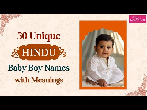 50 Unique Hindu Baby Boy Names with Meanings | Hindu Boy Names