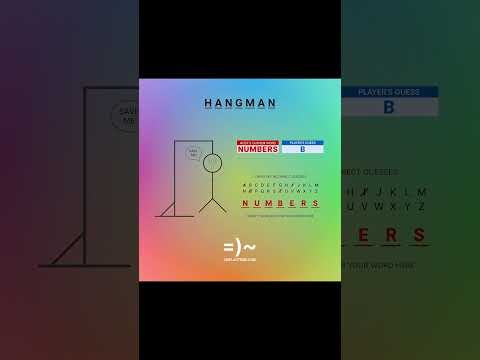 Hangman: The Classic Word Guessing Game #classicgames #classroomgames