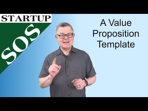 A Value Proposition Template to Capture your Value Proposition Canvas results