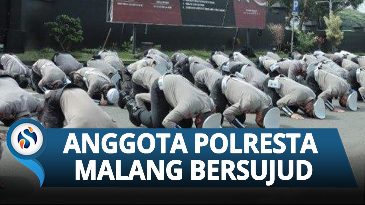 Momen Anggota Polresta Malang Sujud Mohon Ampun dan Minta Maaf pada ... Momen Anggota Polresta Malang Sujud Mohon Ampun dan Minta Maaf pada ...