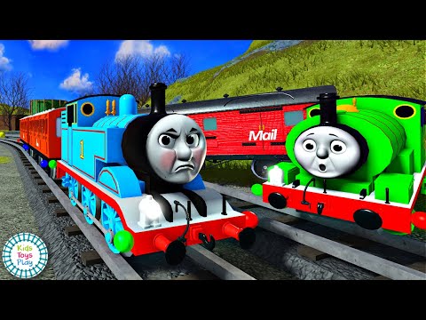 Thomas and Friends Roblox Locos Online Jobs A Plenty Train Crashes