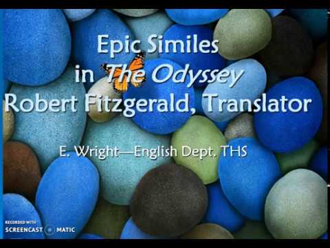 Epic Similes in The Odyssey (Fitzgerald Translation)