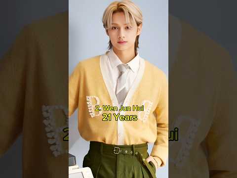 Top 10 Chinese Actors Popular In Young Age 2025 #facts #viral #trending #fyp #top10 #shorts