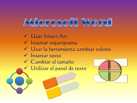 Word (insertar Smart Art)