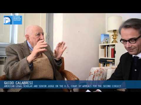 EUI Interviews: Professor Guido Calabresi, U.S. legal scholar and senior judge