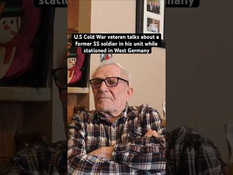 Cold War veteran talks about a former SS soldier in his unit while stationed in West Germany #wwii