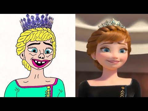 Frozen 2 Else Funny Drawing Meme । Frozen Drewing Meme