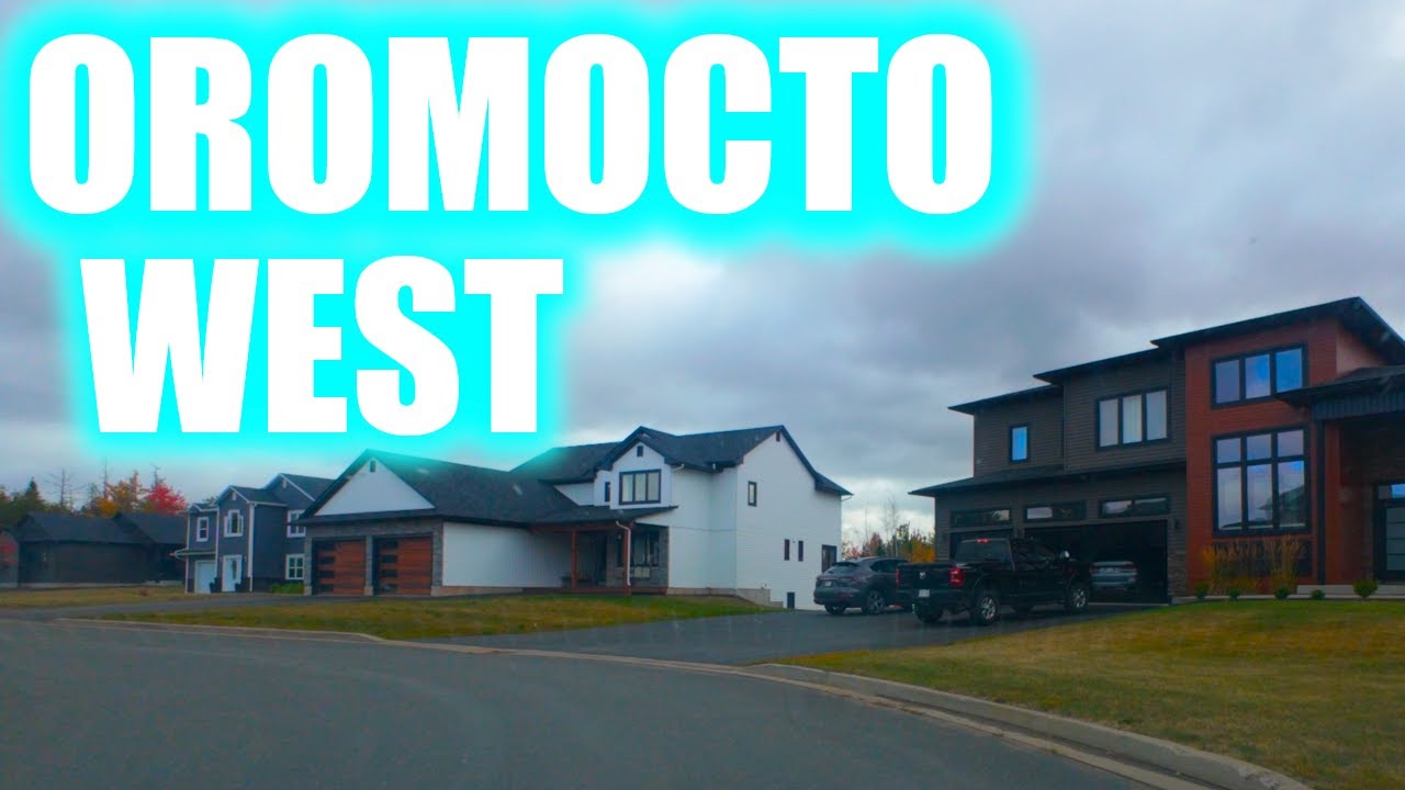 What Does Oromocto West look like in New Brunswick? | Driving Tour