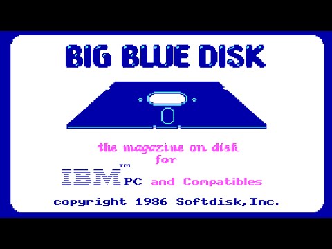 Big Blue Disk - DOS Nostalgia