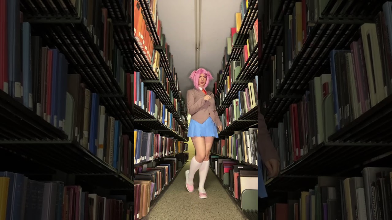 IM AWARE THE SHOES ARE THE WRONG COLOR LOL - most iconic #tsundere song - #natsuki #cosplay #ddlc