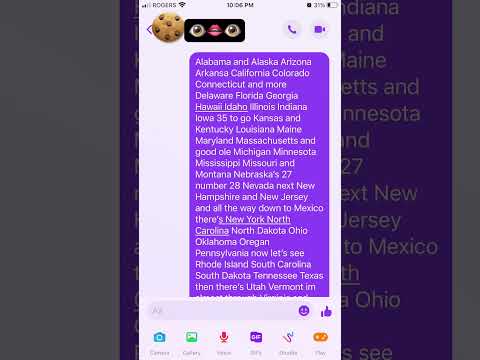 50 States that Rhyme and yes I know it is Messenger kids π