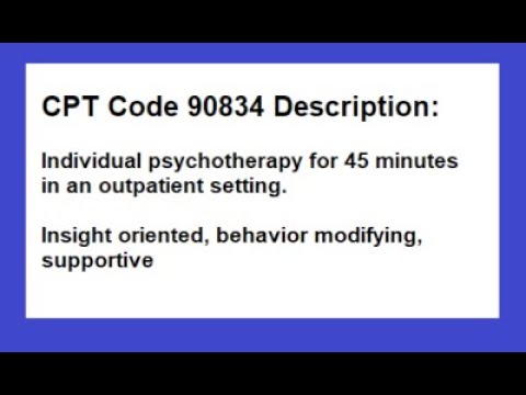 CPT Code 90834: Billing Guide by TheraThink