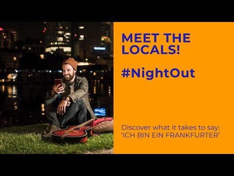Meet the locals! Discover what it takes to say "Ich bin ein Frankfurter!"