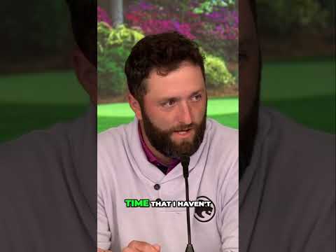 Jon Rahm on Preparing at Augusta National 🏌🏻