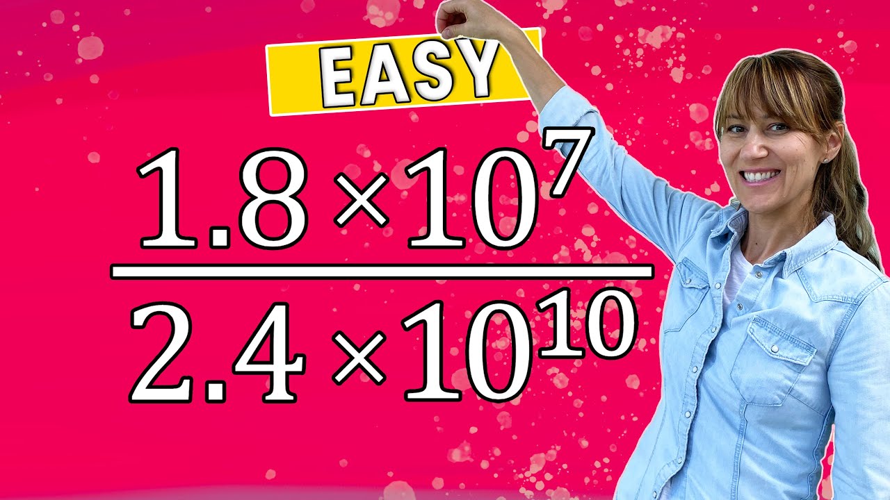 How to Divide Numbers in Scientific Notation
