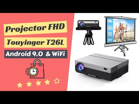 5500 Lumen FHD Projector | Android 9.0 wifi 4k media player tv box review