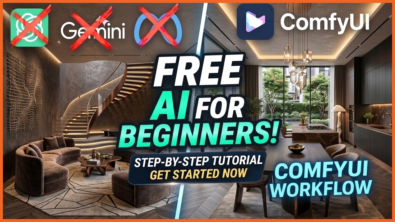 ComfyUI for Architects & Designers: Stunning Images in Seconds