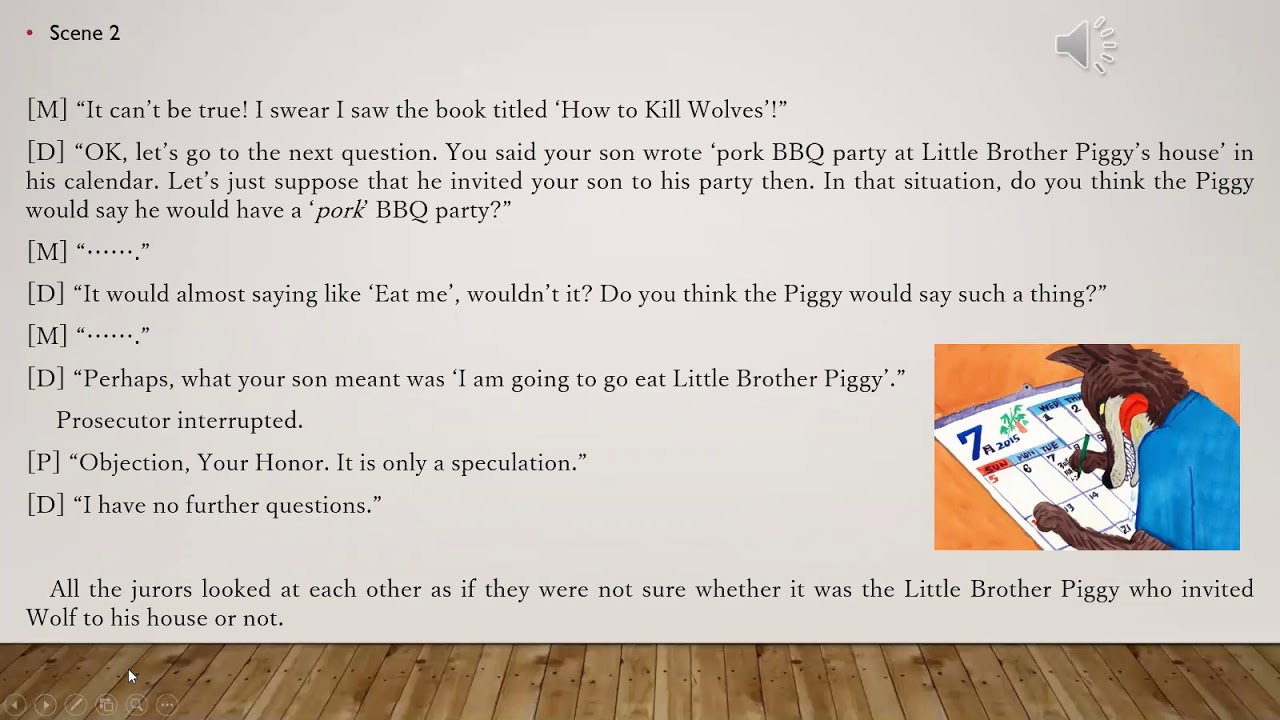 The Trial of the Three Little Pigs: A Fairy Tale Mock Trial Analysis ...