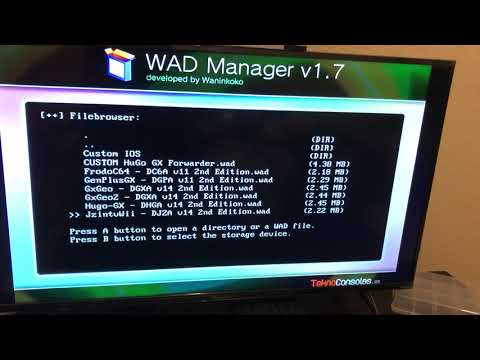 Installing channel to your wii menu with wad manager